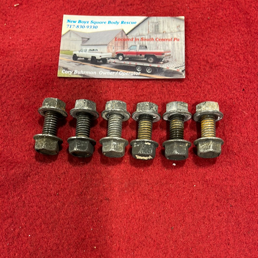Bolt Set, Engine Clam Shell Bolts 3/8-16NC QTY 6 – New Boyz Squarebody ...