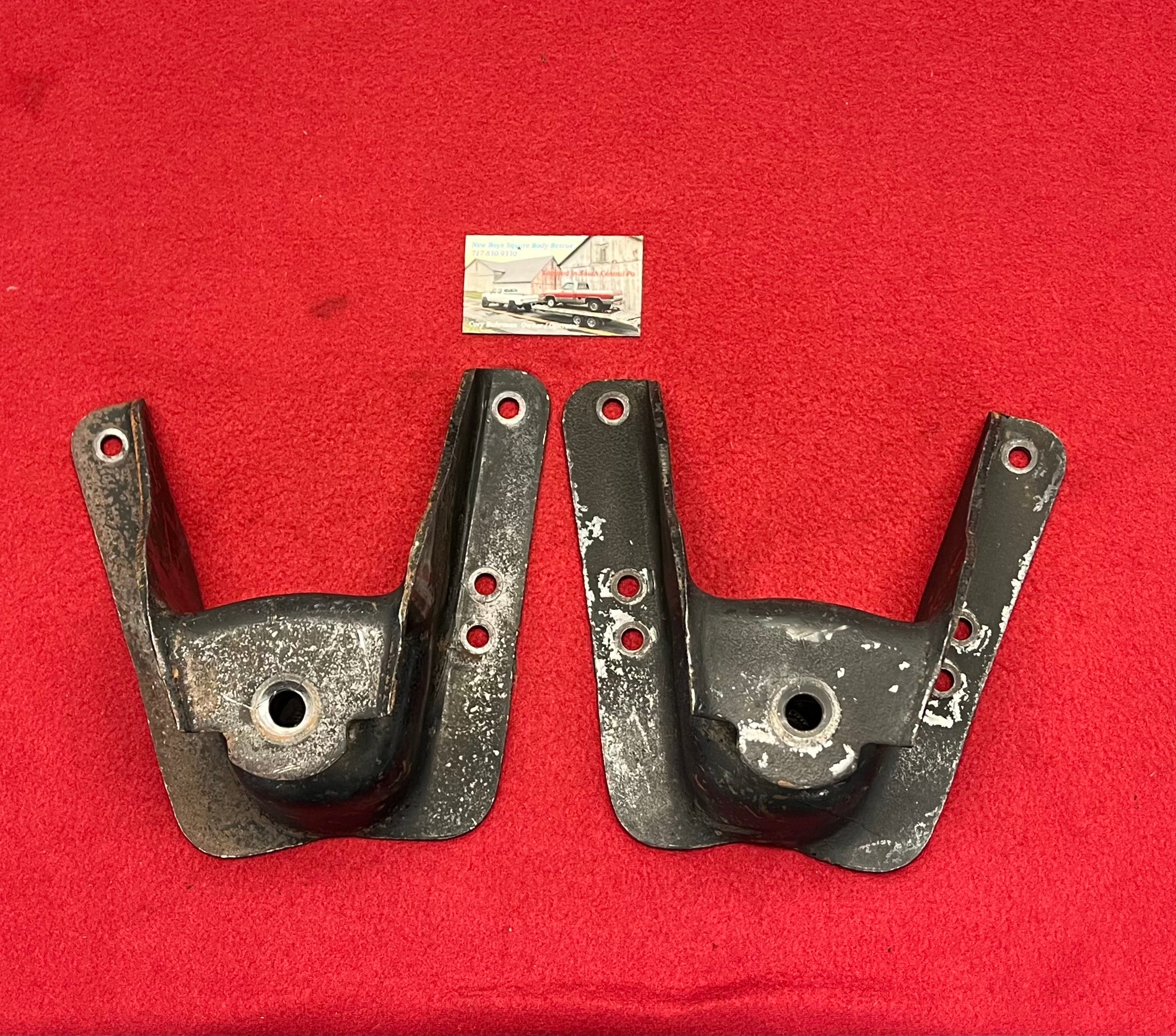 Hanger Set, Rear Spring Front Hanger C10 R10 Regular Cab Truck Part# 4 ...